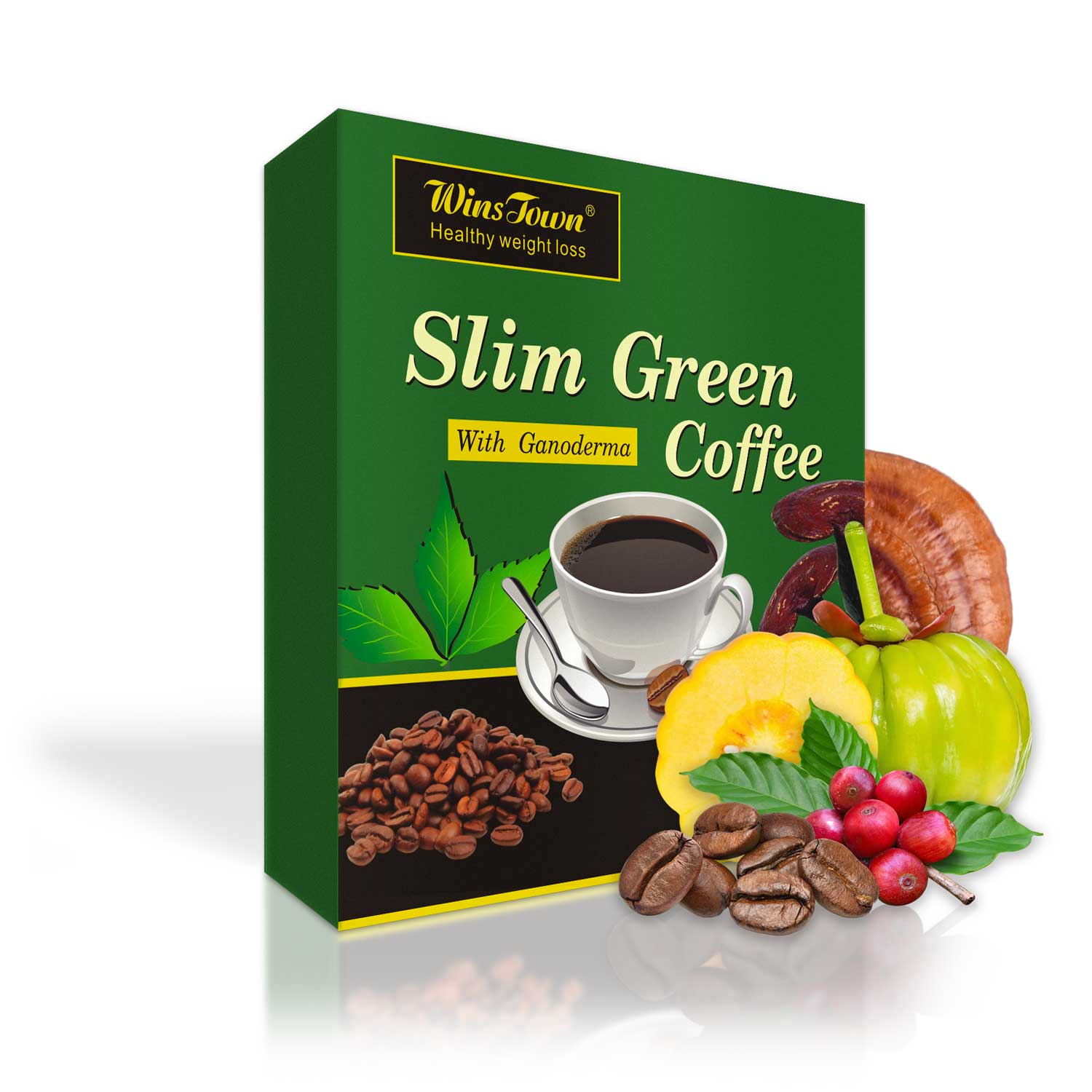 קפה להרזיה – קפה ירוק Slim Green Coffee עם גנודרמה | קפה מרזה לירידה ב ...